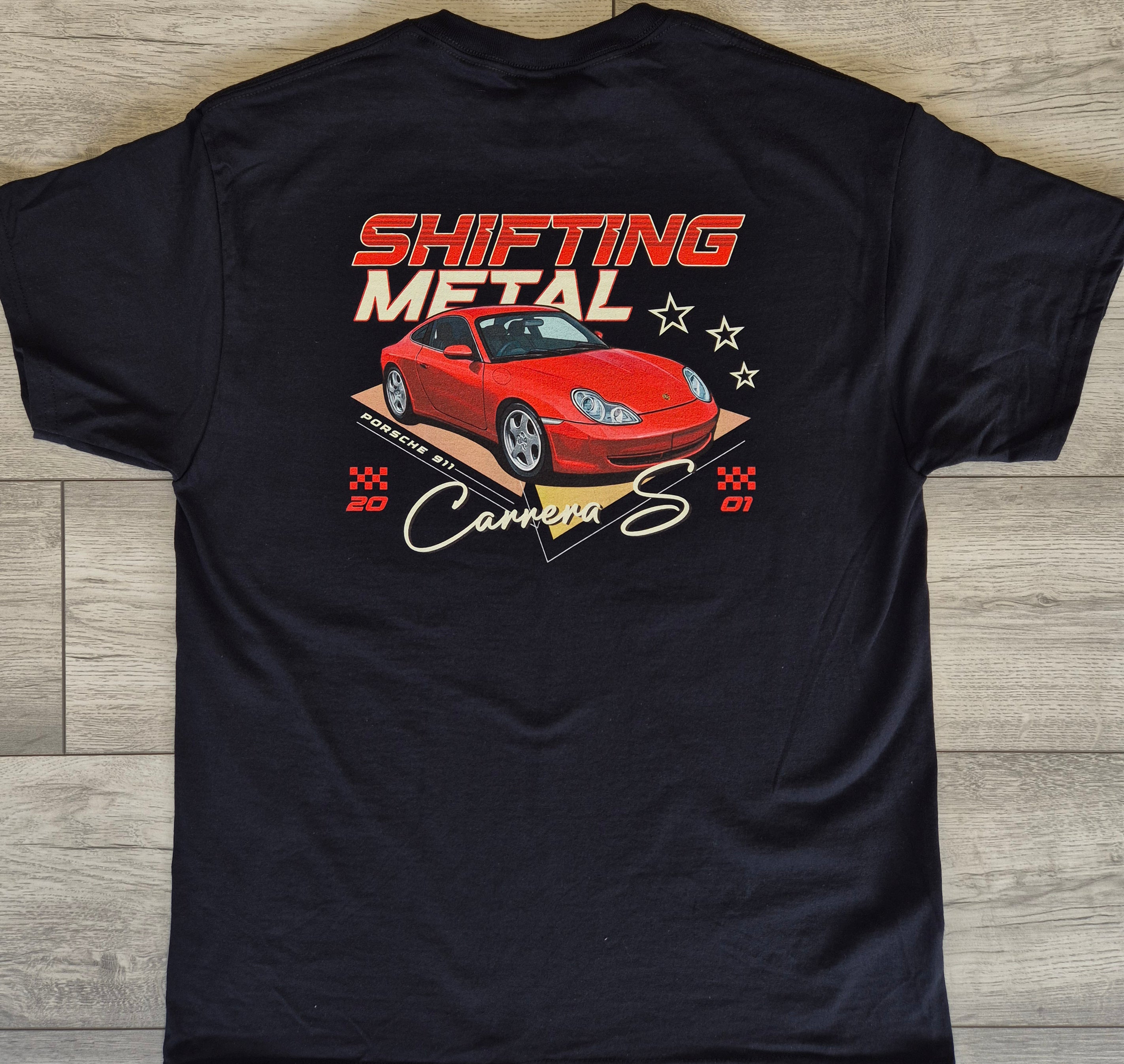 Shifting Metal 996 Carrera T Shirt – Inside Line Shop